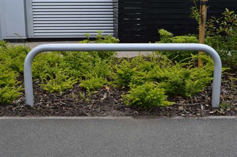 90mm galvanised steel hoop barrier - (HB11.MS2) | Barricade Ltd