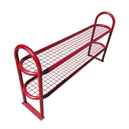 Compact school bag storage rack - (SC1.BR6) | Barricade Ltd