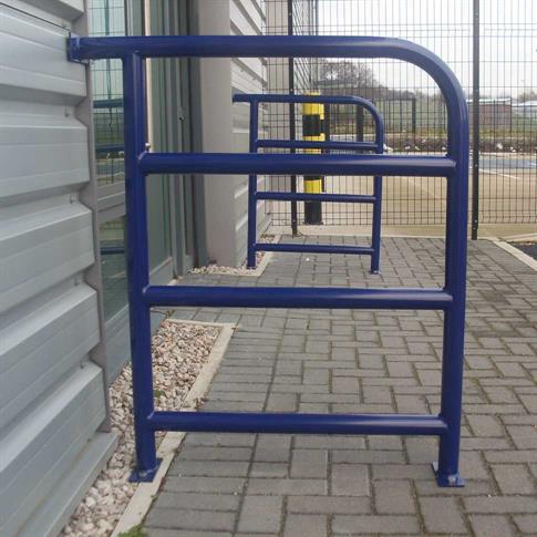 Mild steel door protection hoops - (HB1.DB4) | Barricade Ltd