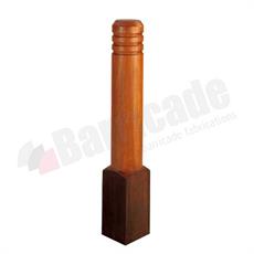 Hardwood Timber Bollards | Security Posts & Bollards | Barricade Ltd
